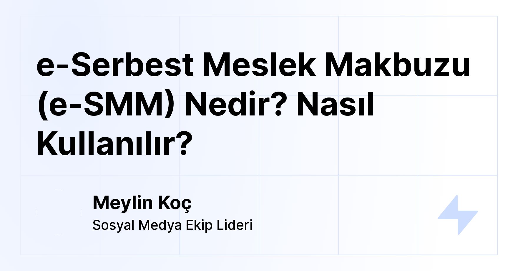 e-Serbest Meslek Makbuzu (e-SMM) Nedir? Nasıl Kullanılır? - ikas